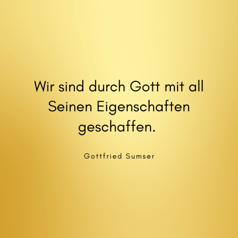 Tageslektion 150 - Gottfried Sumser