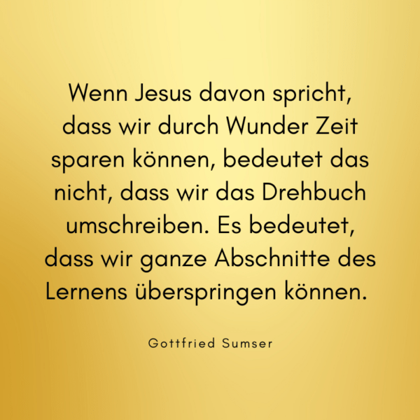 Tageslektion 158 - Gottfried Sumser
